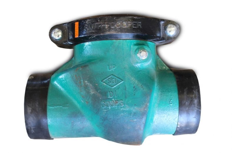 6" 300 PSI Check Valve Grooved Nitrile by Smith Cooper International ...