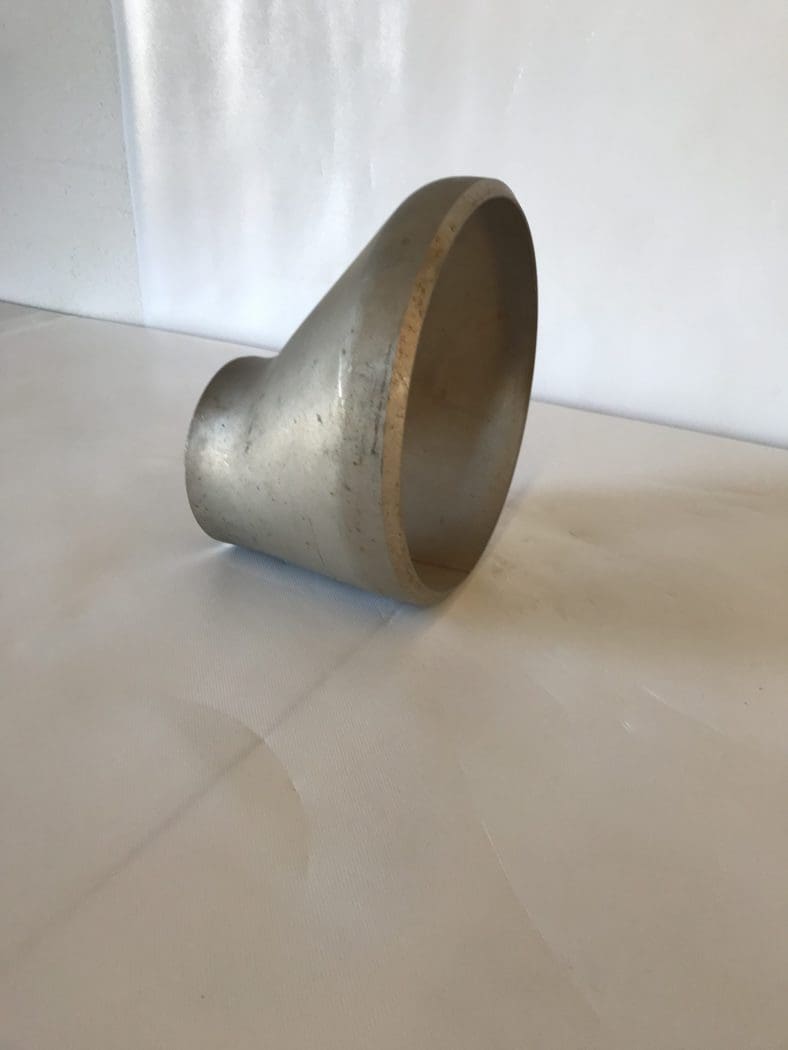 8" X 4" SCH 40 316 SS ECCENTRIC REDUCER STAINLESS STEEL BUTT WELD PIPE ...